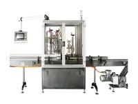 China 1000ml Oil Filling Machine Automatic Bottle Filling Capping Labeling And Sealing Machine for sale