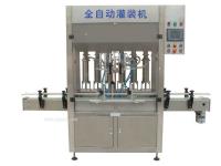 China 6 Nozzle Sauce Bottle Filling Machine 40BPM 100-1000ml for sale