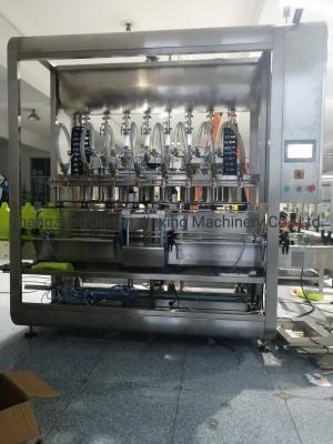 China Detergent Hand Wash Shampoo Filling Machine Multi Head 8 Nozzle 50BPM for sale