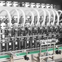 China Fully Automatic Sauce Filling Machine Shampoo Cream Oil Honey Lotion Bottle Piston Liquid Filling Machine for sale