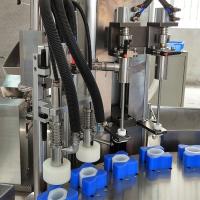 China 50-100BPM Bottle Packing Machine 10ml 30ml Bottle Liquid Perfume Serum Piston Filling Machine for sale