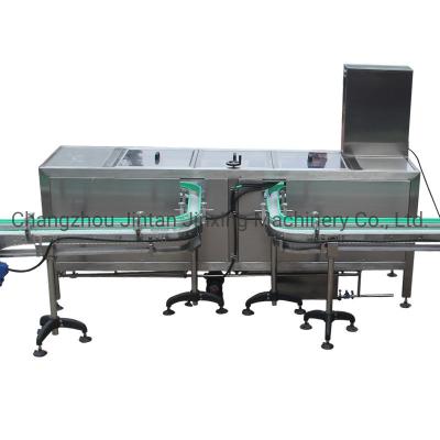 China Liquid Water Bottle Cleaning Machine Stainless Steel Fully Automatic for sale