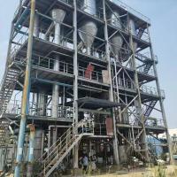 China Multiple Effect Evaporator 3000 kg/h Evaporation Capacity for Concentrated Solutions for sale