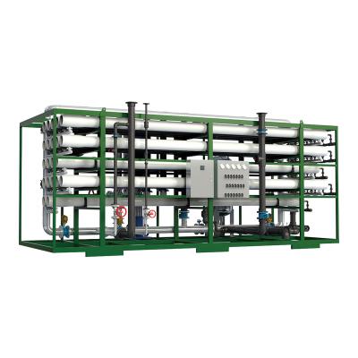 China Reverse Osmosis Equipment with Quartz Sand Filter for Industrial Water Purification 1-10MPa for sale