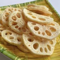 China VF Lotus Root Chips 5KG Bulk - Vacuum Fried Vegetable Snacks with 12 Month Shelf Life and BRC/KOSHER Certification for sale