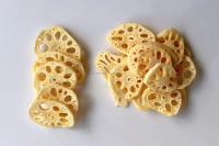 China VF Lotus Root Chips 5KG Bulk - Vacuum Fried Vegetable Snacks with 12 Month Shelf Life and BRC/KOSHER Certification for sale