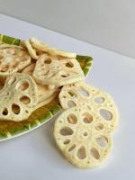 China VF Lotus Root Chips 5KG Bulk - Vacuum Fried Vegetable Snacks with 12 Month Shelf Life and BRC/KOSHER Certification for sale