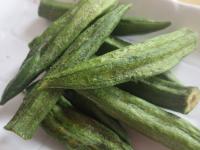 China Crisp VF Okra 2.5KG - Low Temperature Vacuum Fried Vegetable Snacks with 12 Month Shelf Life for sale