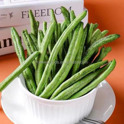 China Vacuum Fried Green Peas Snack 4kg Bag Healthy Dehydrated Vegetables Crispy Kidney Beans for sale