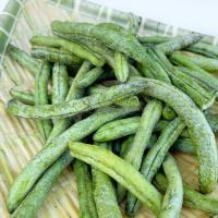 China Vacuum Fried Green Peas Snack 4kg Bag Healthy Dehydrated Vegetables Crispy Kidney Beans for sale