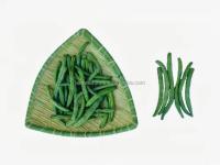 China Vacuum Fried Green Peas Snack 4kg Bag Healthy Dehydrated Vegetables Crispy Kidney Beans for sale