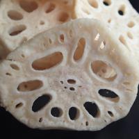 China Lotus root chips healthy snack dried fruit dehydrated vegetables for sale