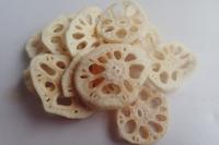 China Low Temperature Vacuum Fried Lotus Root Chips BRC Kosher Certified 4kg Bulk for sale