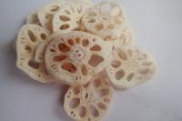 China Low Temperature Vacuum Fried Lotus Root Chips BRC Kosher Certified 4kg Bulk for sale