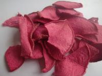 China Vacuum Fried Red Turnip Chips Healthy Vegetable Snack Crispy Red Radish Slices 12 Month Shelf Life for sale