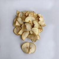 China Semi Soft Fried Apple Slices Broccoli Dried Apple Chips Maltose Syrup for sale