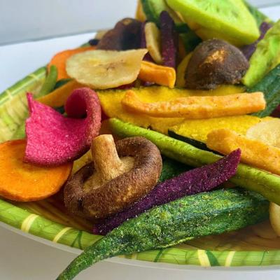 China Vacuum Fried Mixed Fruit and Vegetable Snacks 6kg Organic Healthy Crispy BRC Kosher for sale