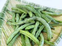 China OU KOSHER Dried Fruits Vegetables VF Crispy Fried String Bean for sale