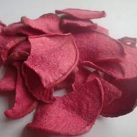 China Organic Vacuum Fried Red Radish Chips Healthy Vegetable Snack 12 Month Shelf Life for sale