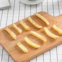 China Vacuum Fried Potato Strips Salty Crispy Snack 1.5kg Bulk Pack OEM for sale