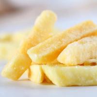 China Vacuum Fried Potato Strips Salty Crispy Snack 1.5kg Bulk Pack OEM for sale