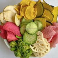 China Fried Mixed Vegetables Chips for sale