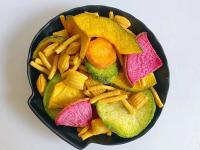 China Shrimp Flavor Mixed Vegetables Fruits Rice Crackers Snack 12 Months Shelf Life OEM for sale