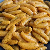 China Crescent Shape Japanese Rice Crackers with Wasabi Seaweed Flavor - 12 Month Shelf Life, 30 Day Delivery for sale