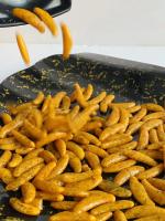 China Crescent Shape Japanese Rice Crackers with Wasabi Seaweed Flavor - 12 Month Shelf Life, 30 Day Delivery for sale