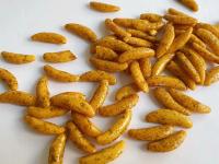 China Crescent Shape Japanese Rice Crackers with Wasabi Seaweed Flavor - 12 Month Shelf Life, 30 Day Delivery for sale