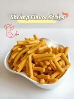 China OEM Shrimp Flavor Wheat Flour Crackers 10KG Bulk Traditional Chinese Snacks with 12 Month Shelf Life for sale