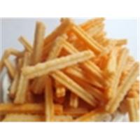China Long Fries Fried Rice Crackers - 1.5kg Bulk Pack French Fries Snacks with 1 Year Shelf Life for sale