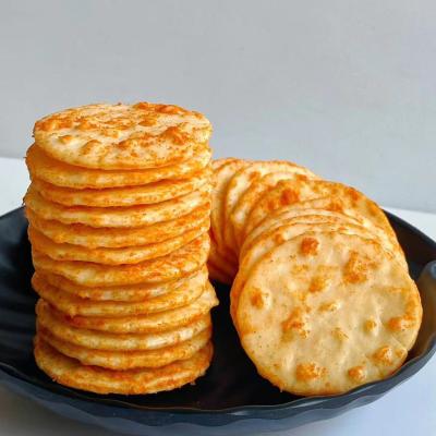China 4.5cm Diameter Tomato Flavor Rice Crackers - BRC & KOSHER Certified Japanese Snacks with 12 Month Shelf Life for sale