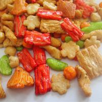 China Wholesale Colorful Mixed Japanese Rice Cracker Tapioca Starch 7.5kg for sale