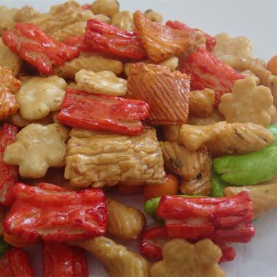 China Low Calorie Asian Rice Crackers Caramel Flavor Bulk 7.5kg Glutinous Rice Snack for sale