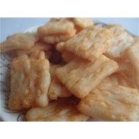 China Vegetable Oil Fried Rice Crackers 7.5kg Bulk Japanese Rice Cracker Snack for sale