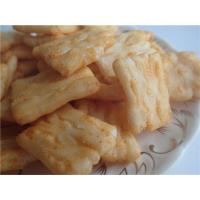 China Vegetable Oil Fried Rice Crackers 7.5kg Bulk Japanese Rice Cracker Snack for sale