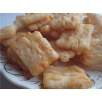 China Vegetable Oil Fried Rice Crackers 7.5kg Bulk Japanese Rice Cracker Snack for sale