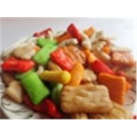 China Japanese Rice Crackers Mix Cute Shapes Spicy 7.5 kg Bulk BRC Kosher for sale