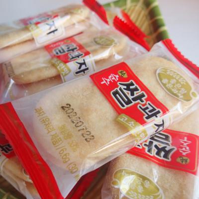 China Korean Soy Sauce Senbei Rice Crackers 280g Pack Semi-Soft Grain Snack Food for Adult Consumers for sale