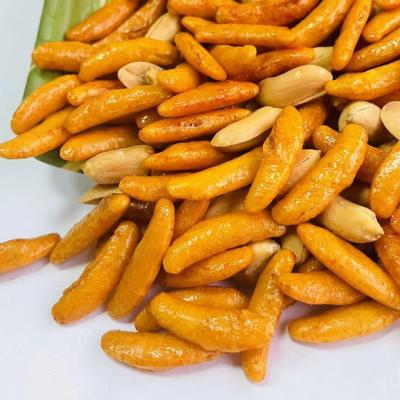 China Chili Flavor Japanese Rice Cracker Mix 200g Crispy Snack with Peanut Kernel for sale