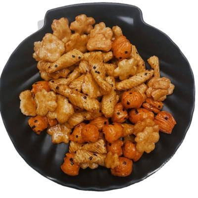 China Japanese Mixed Flavor Rice Crackers Crispy Snack 200g Bulk for Bars Hotels for sale