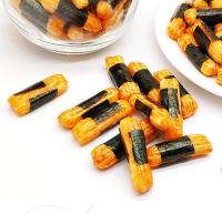 China Japanese Nori Maki Crispy Rolled Seaweed Rice Cracker Snack 7.5kg Bulk Non-Fried for sale