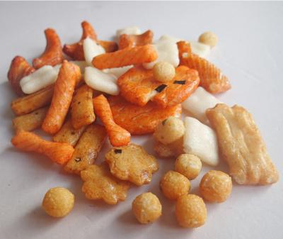 China OEM Japanese Rice Crackers Mix Snacks 7.5kg Bulk BRC Kosher Certified for sale