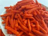 China No Additives Chilli Rice Crackers Spicy Shrimp Crackers Strips for sale