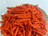 China No Additives Chilli Rice Crackers Spicy Shrimp Crackers Strips for sale