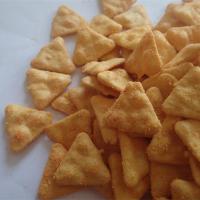 China Triangle Corn Chips - Low Fat Japanese Senbei Rice Crackers 2.5kg Bags, 1 Year Shelf Life for sale