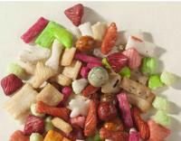 China Colorful Mixed Rice Cracker Snacks with Peanuts Wholesale Baked Low Fat 12 Month Shelf Life for sale