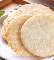 China Crisp Rice Cracker 300g Sugar Frosted Sweet Biscuit Snack OEM Custom for sale