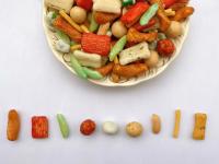 China Mixed Beans Nut Snack with Rice Crackers Peanuts Coated Green Peas 7.5kg BRC Kosher for sale
